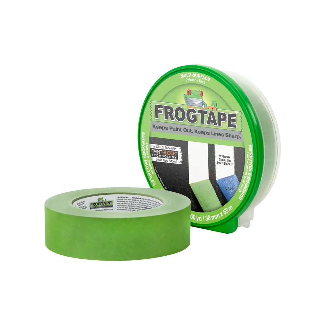 Frogtape Multi-Surface Painter's Tape - 1.41" x 60 yds – Twin Creeks Log Home Supply