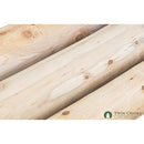 Northern White Cedar Hand Peeled Posts – Twin Creeks Log Home Supply