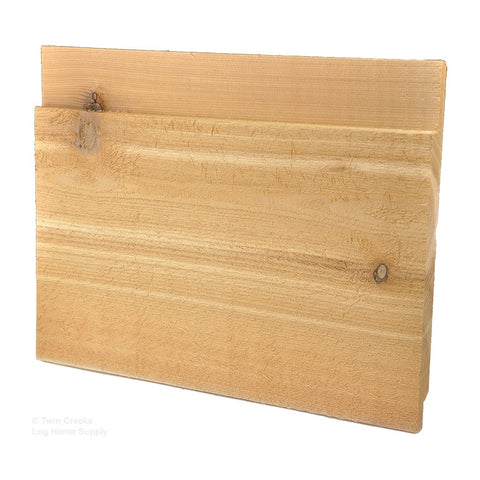 1x10 Western Red Cedar Channel Rustic Siding – Twin Creeks Log Home Supply