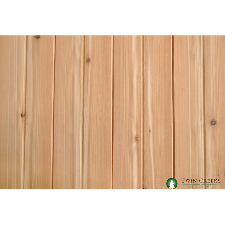 1x10 Western Red Cedar Channel Rustic Siding – Twin Creeks Log Home Supply