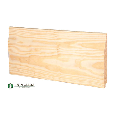 1x6 Southern Yellow Pine Drop Siding Pattern 105 – Twin Creeks Log Home ...