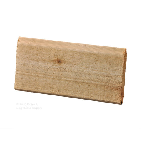 1x6 Western Red Cedar Tongue and Groove Boards – Twin Creeks Log Home ...