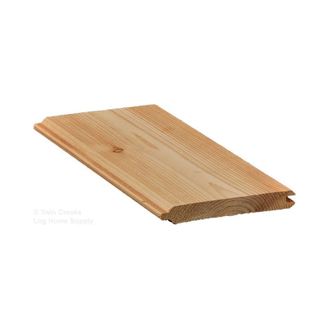1x6 Western Red Cedar Tongue and Groove Boards – Twin Creeks Log Home ...
