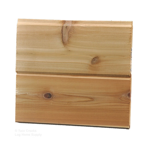1x6 Western Red Cedar Tongue and Groove Boards – Twin Creeks Log Home ...