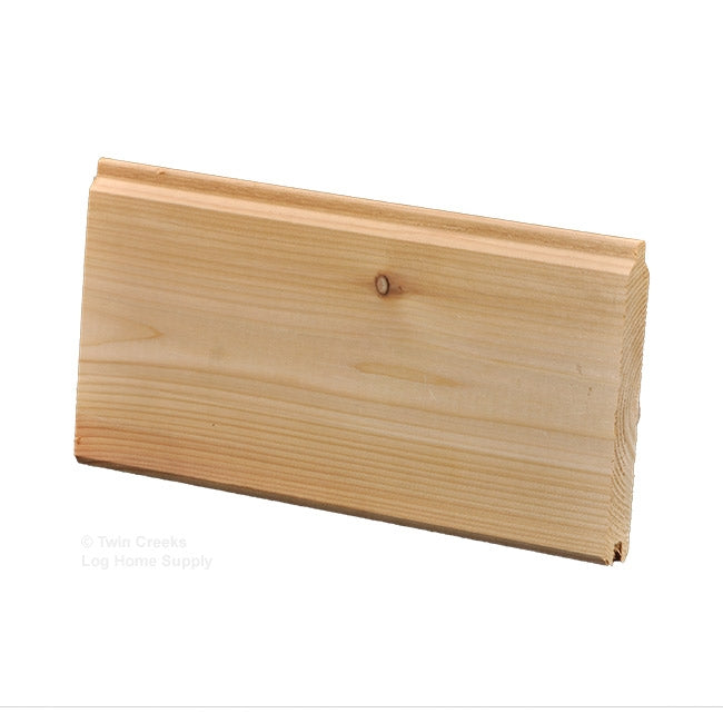1x6 Western Red Cedar Tongue and Groove Boards – Twin Creeks Log Home ...