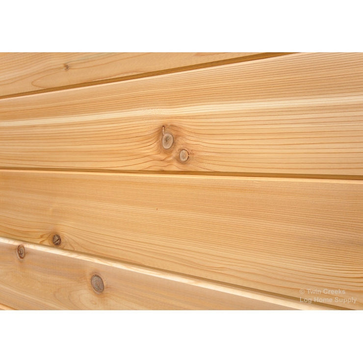 1x6 Western Red Cedar Tongue and Groove Boards – Twin Creeks Log Home ...