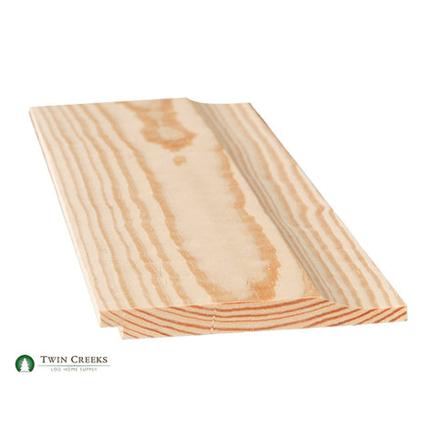 1x8 Southern Yellow Pine Drop Siding Pattern 105 – Twin Creeks Log Home ...