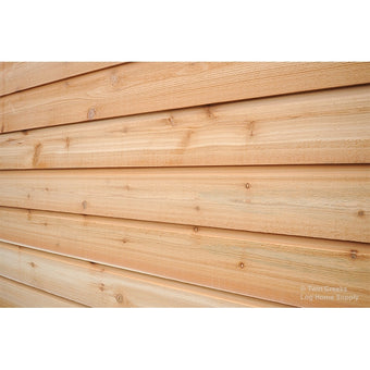 1x8 Western Red Cedar Channel Rustic Siding – Twin Creeks Log Home Supply