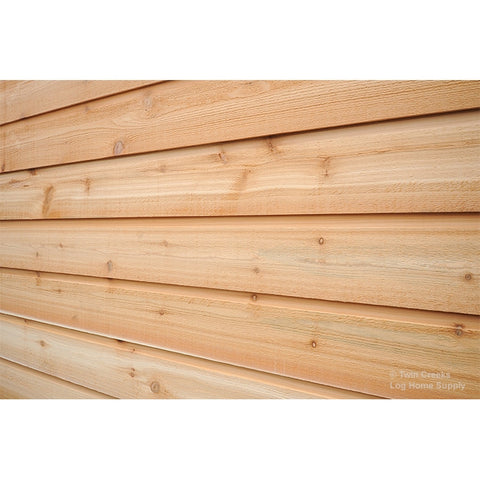 1x8 Western Red Cedar Channel Rustic Siding – Twin Creeks Log Home Supply