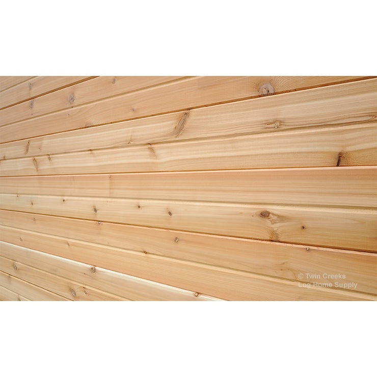 1x8 Western Red Cedar Channel Rustic Siding – Twin Creeks Log Home Supply