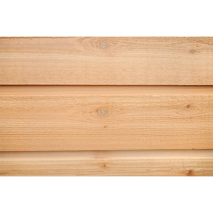 1x8 Western Red Cedar Channel Rustic Siding – Twin Creeks Log Home Supply