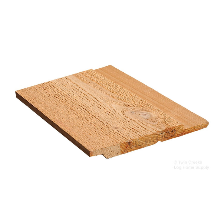 1x8 Western Red Cedar Channel Rustic Siding – Twin Creeks Log Home Supply