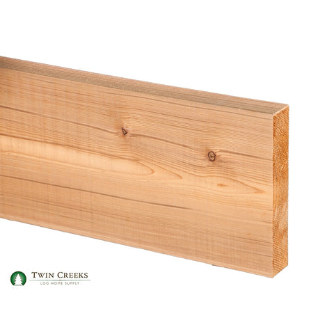 Trim Boards: Smooth and Rough Faced Boards – Twin Creeks Log Home Supply