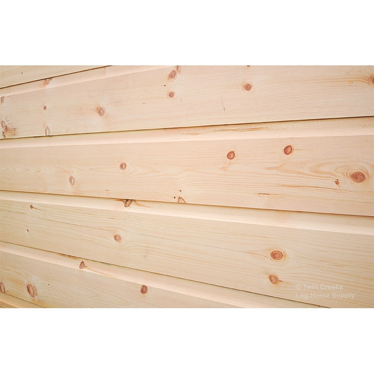 6x12 White Pine Kiln-Dried Chink Logs | Twin Creek – Twin Creeks Log ...