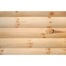 6x8 White Pine Kiln-Dried "D" Logs | Twin Creeks – Twin Creeks Log Home ...