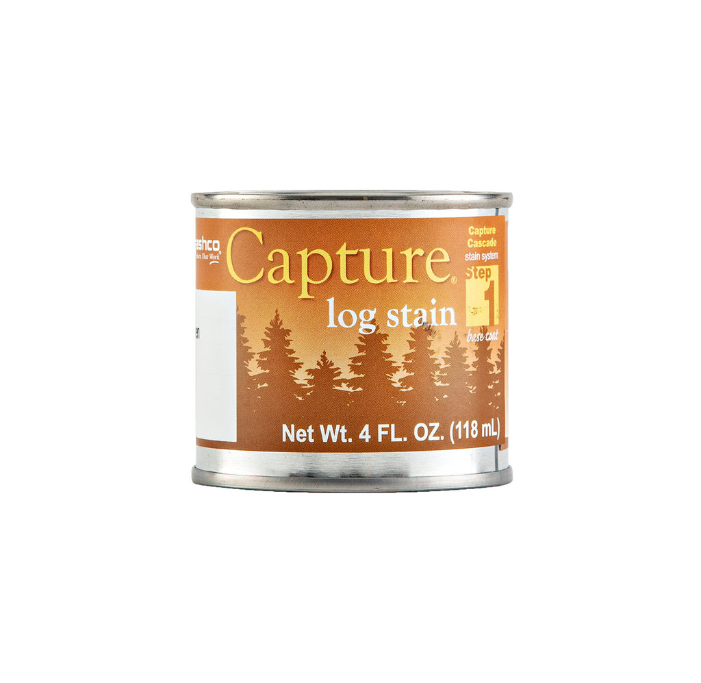 Sashco Capture Log Stain | Twin Creeks Log Homes