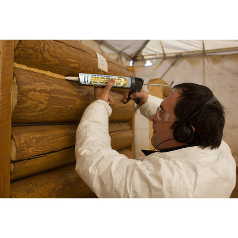 Sashco Conceal Textured Caulk | Twin Creeks Log Homes – Twin Creeks Log ...