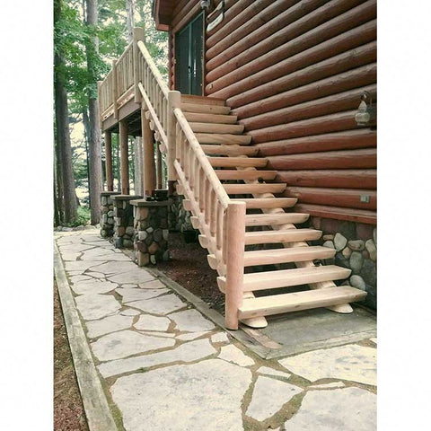 Log Stairs – Twin Creeks Log Home Supply