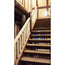 Northern White Cedar Log Stair Railing – Twin Creeks Log Home Supply