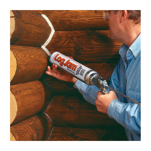 Sashco Log Jam Chinking | Twin Creeks Log Homes – Twin Creeks Log Home ...