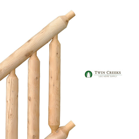 Log Railing – Twin Creeks Log Home Supply