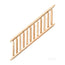 Northern White Cedar Log Stair Railing – Twin Creeks Log Home Supply