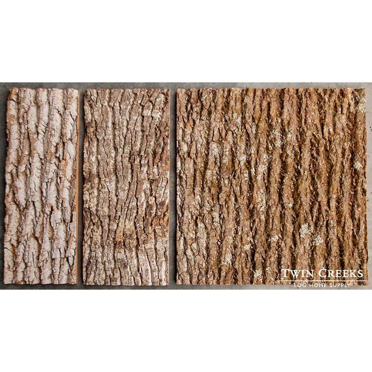 Poplar Bark Siding | Twin Creeks Log Home Supply