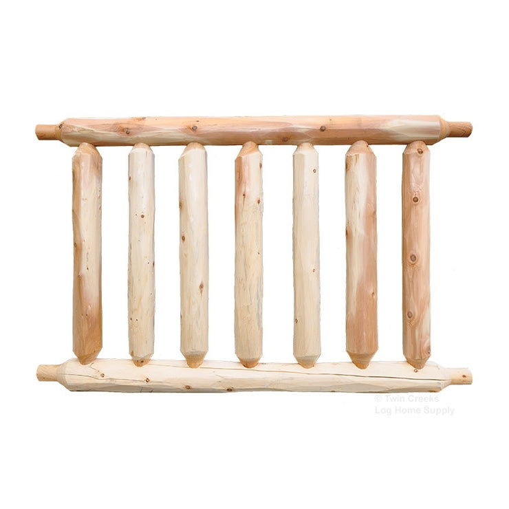 Log Railing – Twin Creeks Log Home Supply