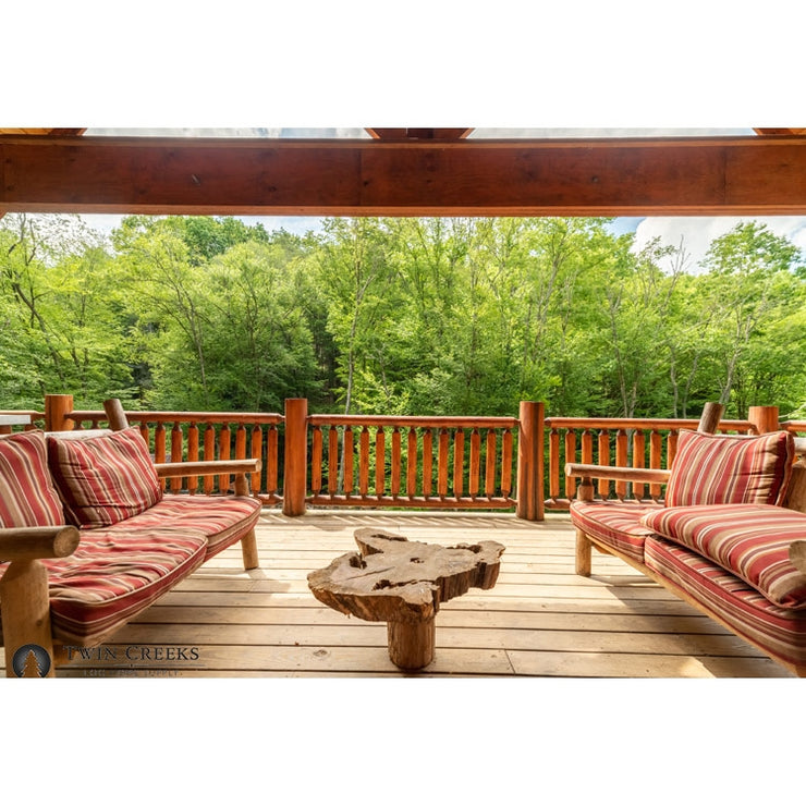 Log Railing – Twin Creeks Log Home Supply