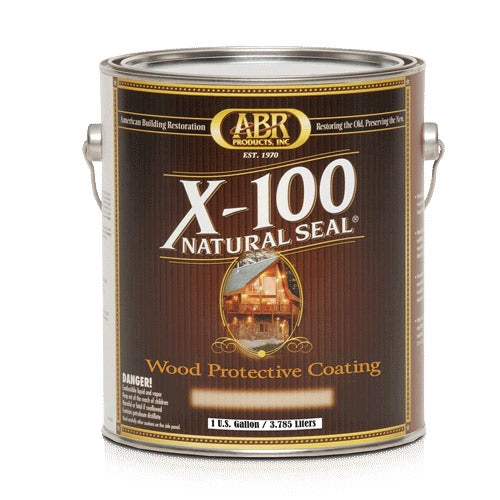 X-100 Natural Seal Wood Protective Coating – Twin Creeks Log Home Supply